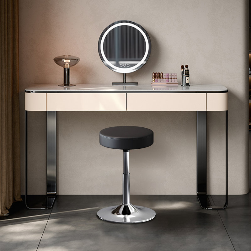 Wrought Studio™ Lius Metal Accent Stool | Wayfair